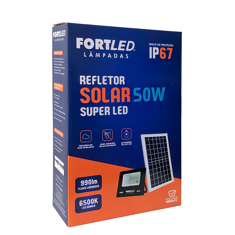 Refletor Solar 50W – FORTLED